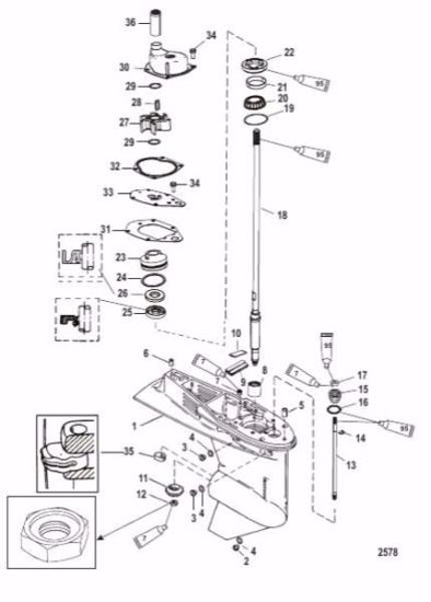 Genuine Mercury Marine parts, large inventory, fast shipping. Mercury ...